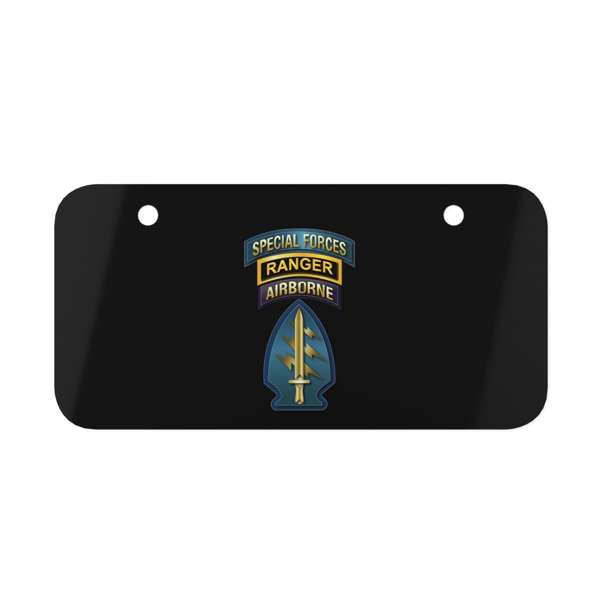 Mini License Plate - Special Forces - Airborne Ranger, Special Forces ...