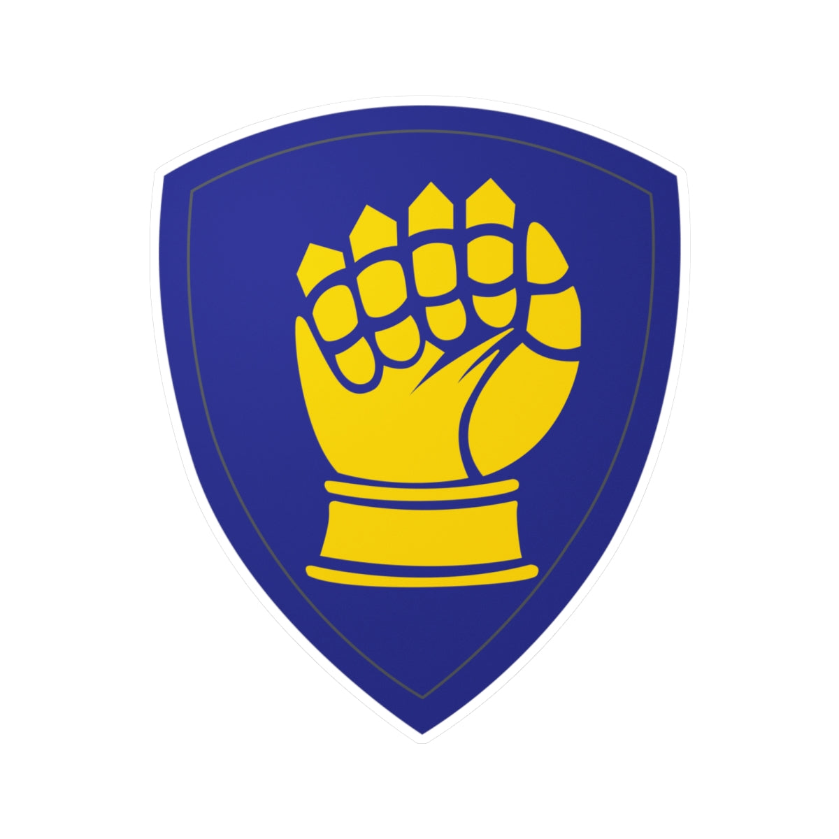 Kiss-Cut Vinyl Decals - SSI - 46th Infantry Division X 300 – Army Stickers