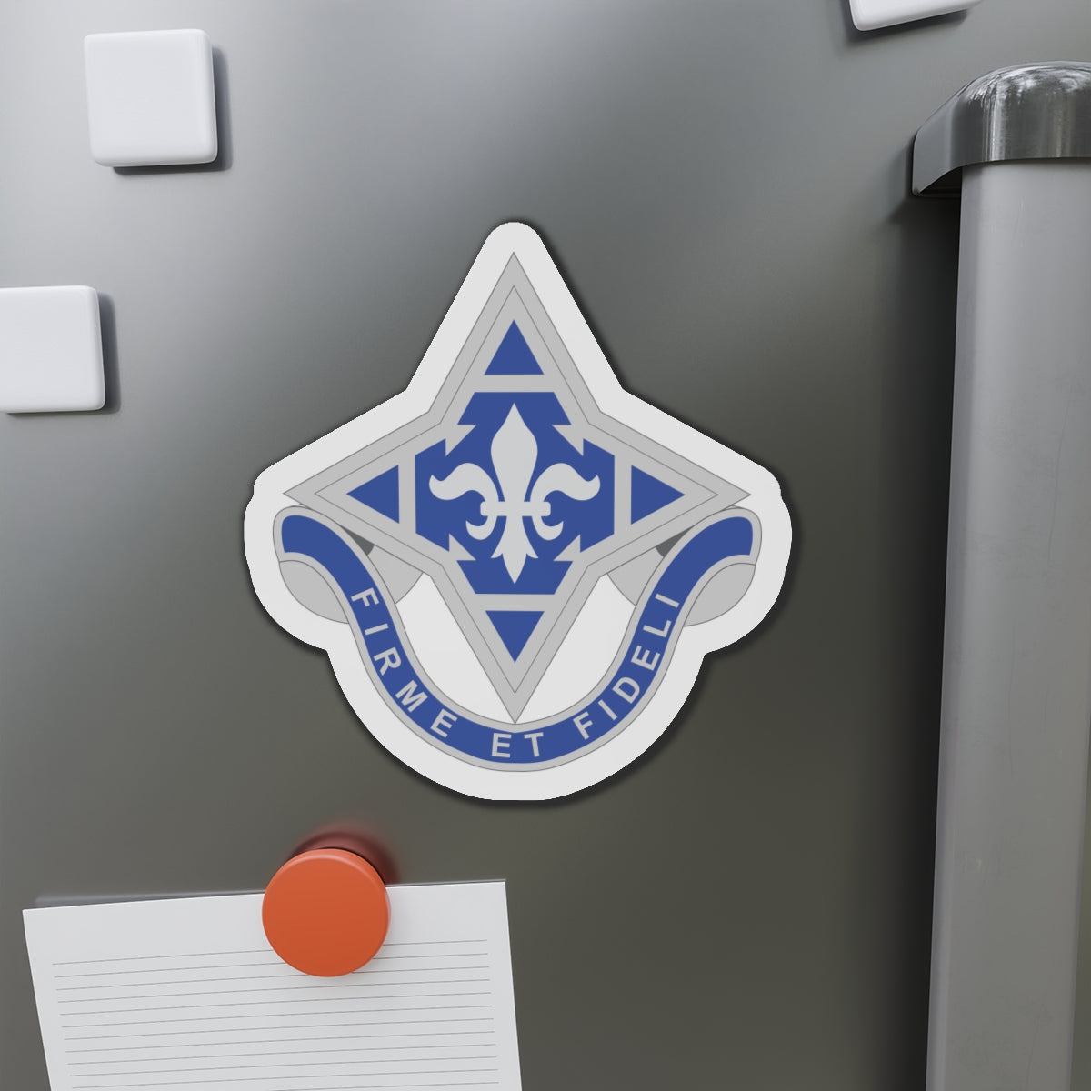 Die-Cut Magnets - DUI - 92d Infantry Division X 300 – Army Stickers