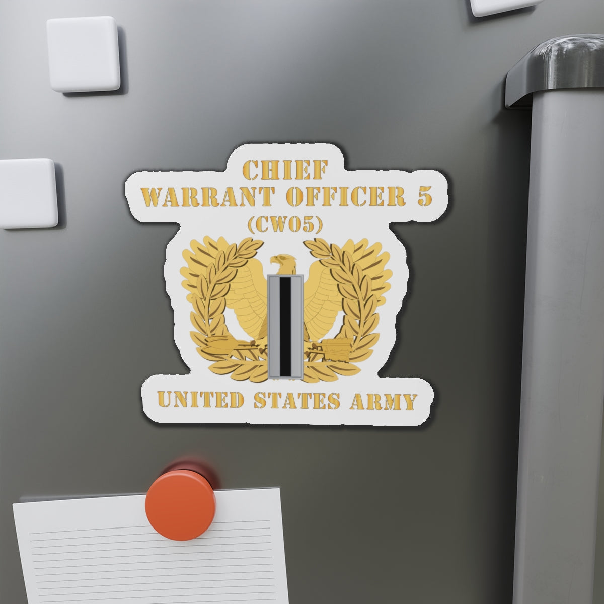 Die-Cut Magnets -SSI - Army - Chief Warrant Officer - CW05 - Flat - Ea ...