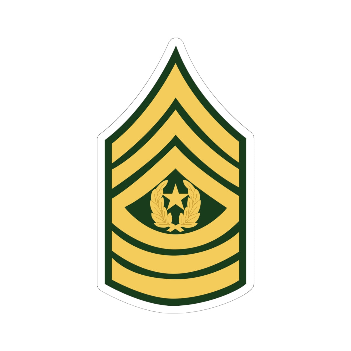 Kiss-Cut Stickers - Army - Command Sgt Major E-9 (CSM) X 300 – Army ...