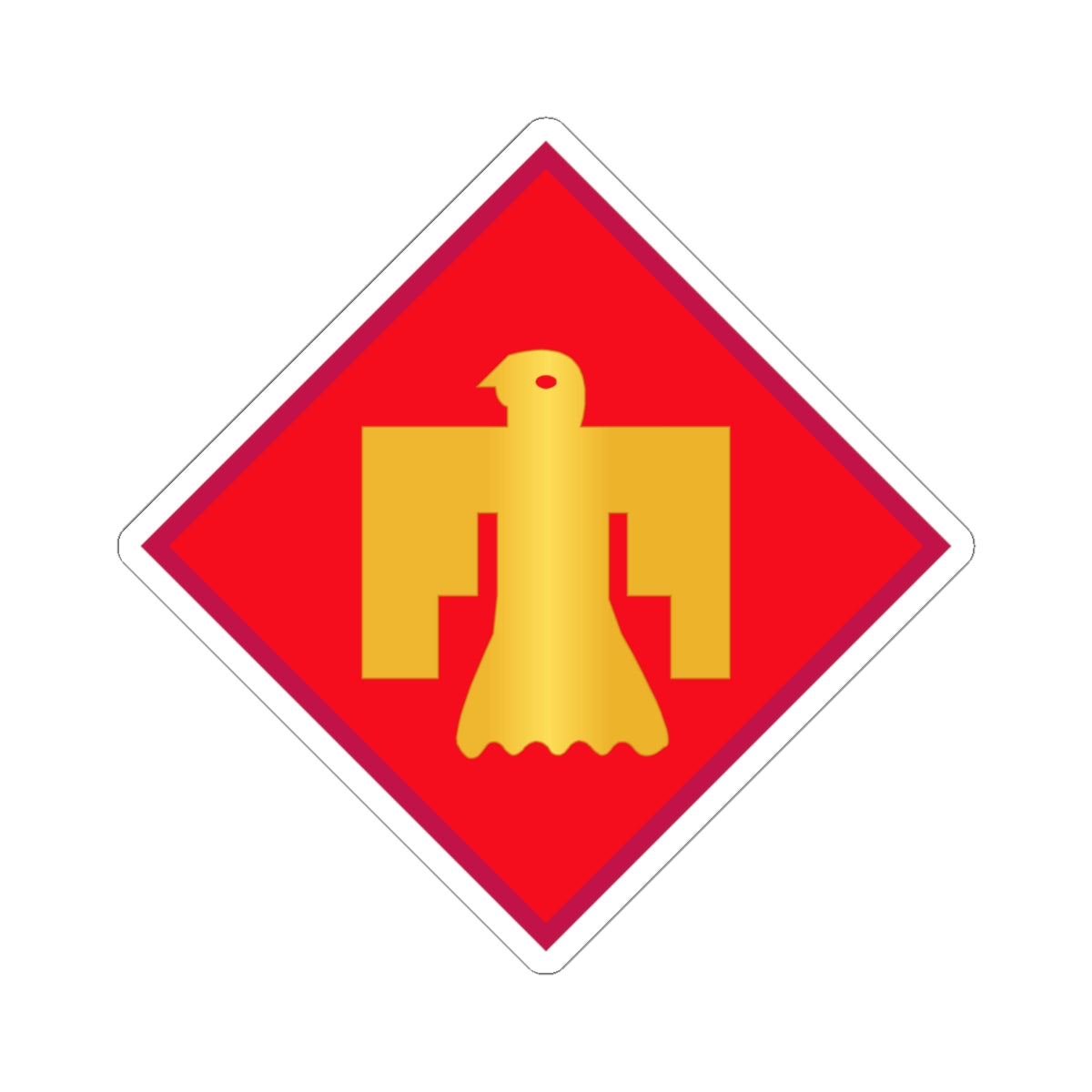 Kiss-Cut Stickers - 45th Infantry Division – Army Stickers